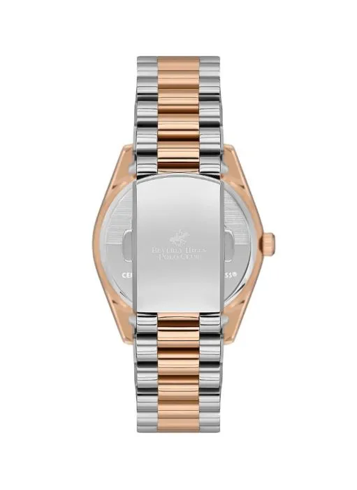 خرید ساعت آنالوگ با صفحه سفید زنانه بورلی هیلز پولو کلاب مدل bp3592c ...