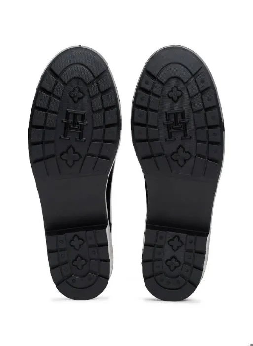 خرید بوت بارانی زنانه تامی هیلفیگر مدل patent cleat مشکی اصل و اورجینال ...