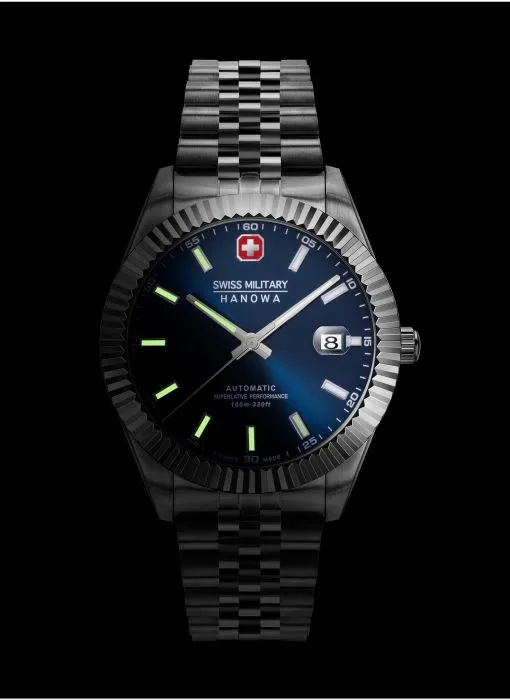 خرید ساعت مردانه سوئیس میلیتاری هانووا مدل diligenter با بند استیل ضد ...