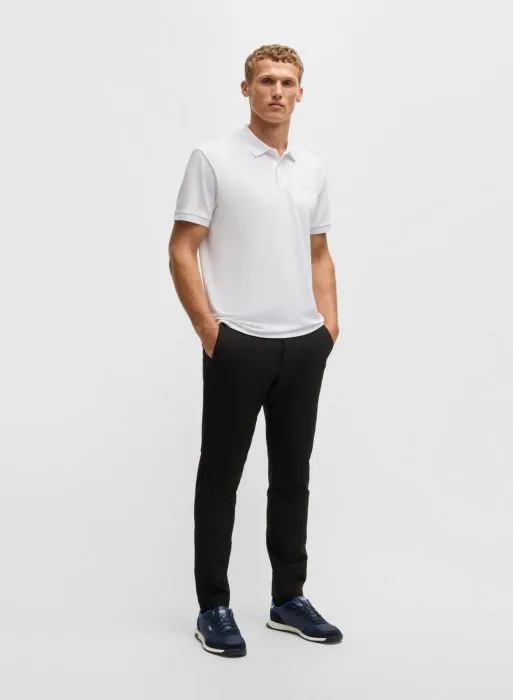 خرید کفش اسپرت مردانه باس با پارچه بافت دار و بنددار تزئینات جیر آبی ...